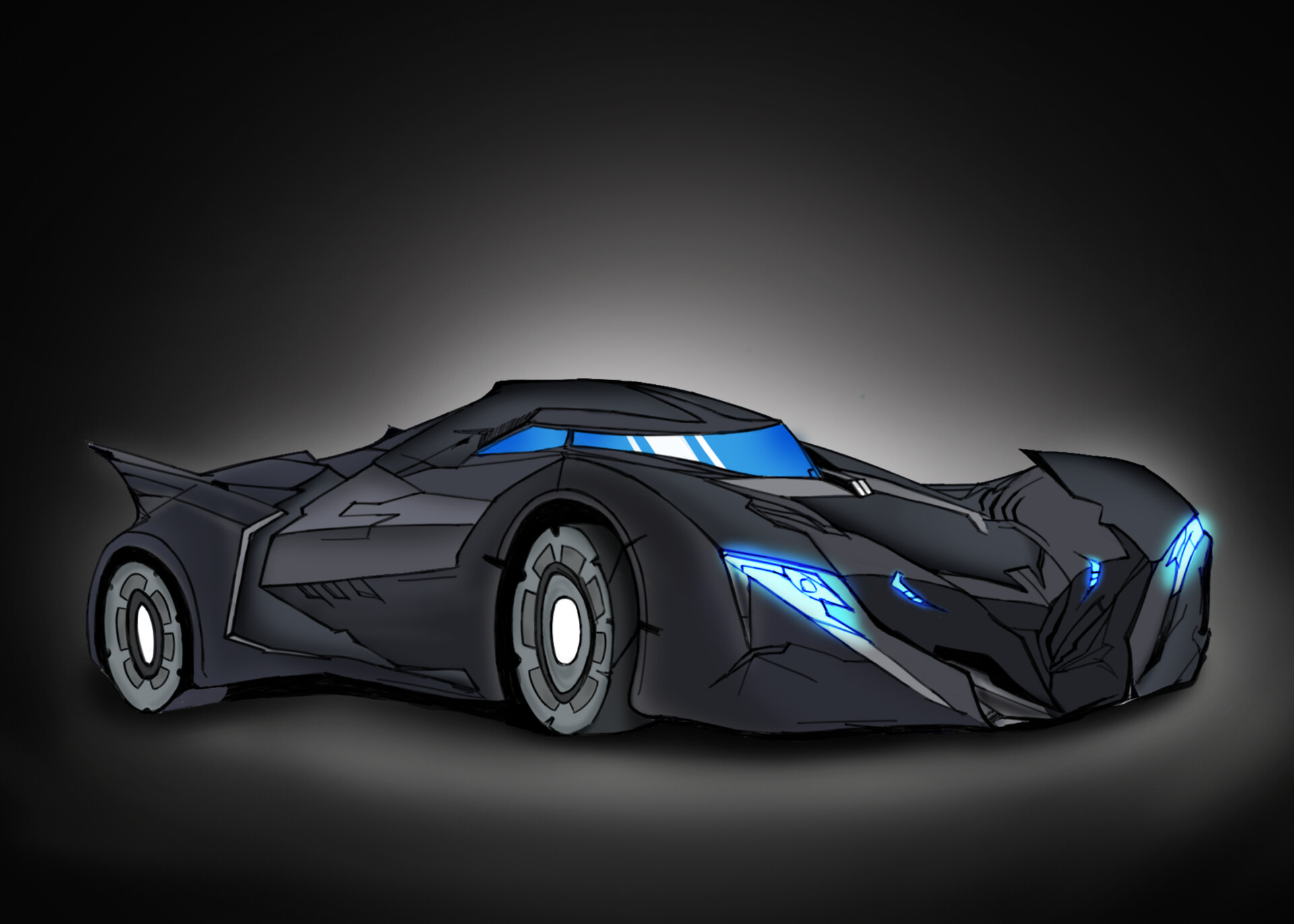 ArtStation - batmobile