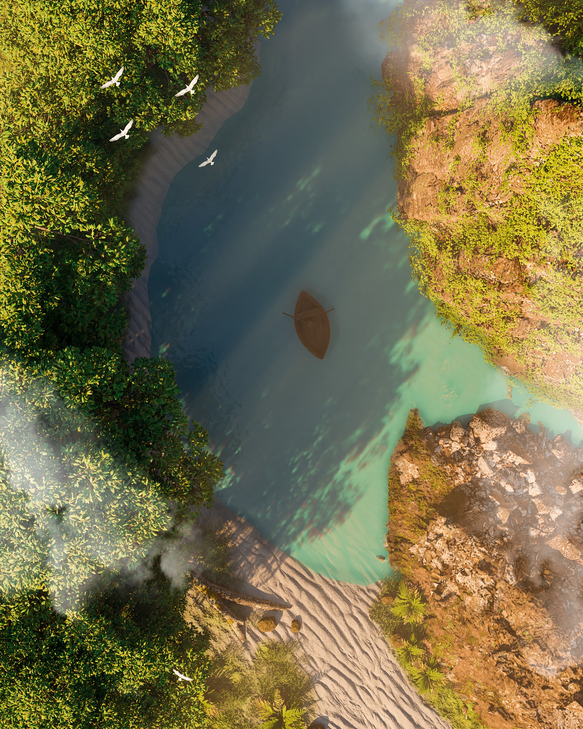 ArtStation - Deep water