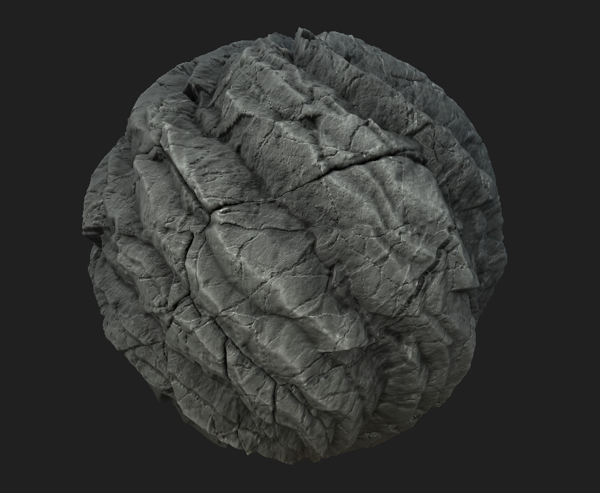 ArtStation - sharp cliffs PBR material