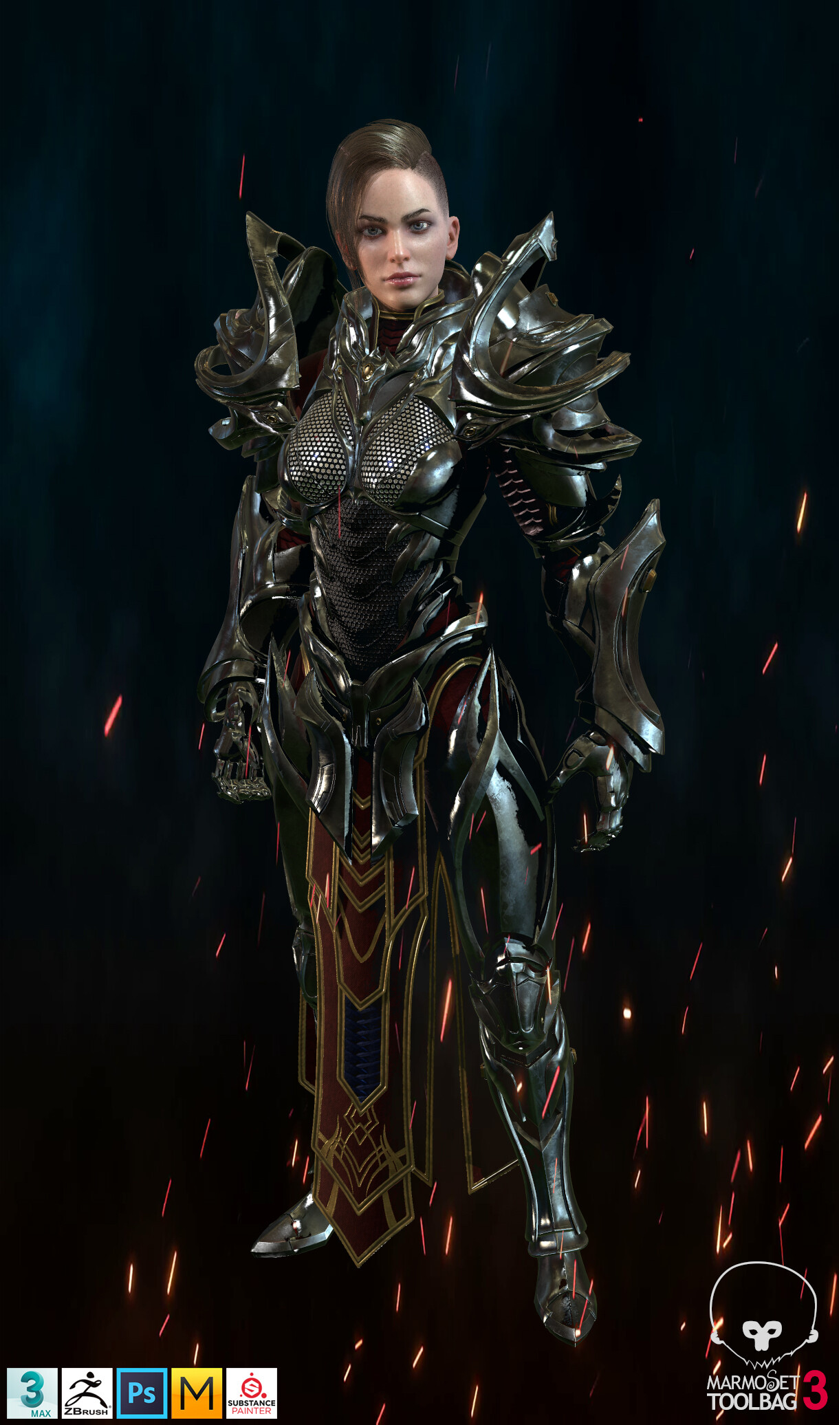 ArtStation - Knight_Woman