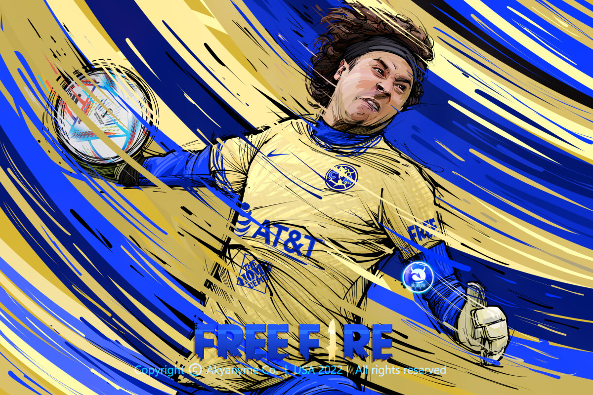 Akyanyme - Guillermo Ochoa Club America playera 2023