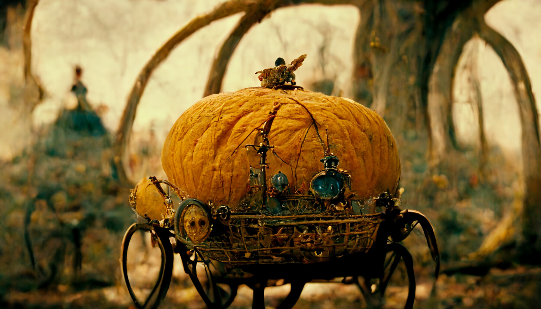 ArtStation - Baroque Pumpkin Carriage Classics Series