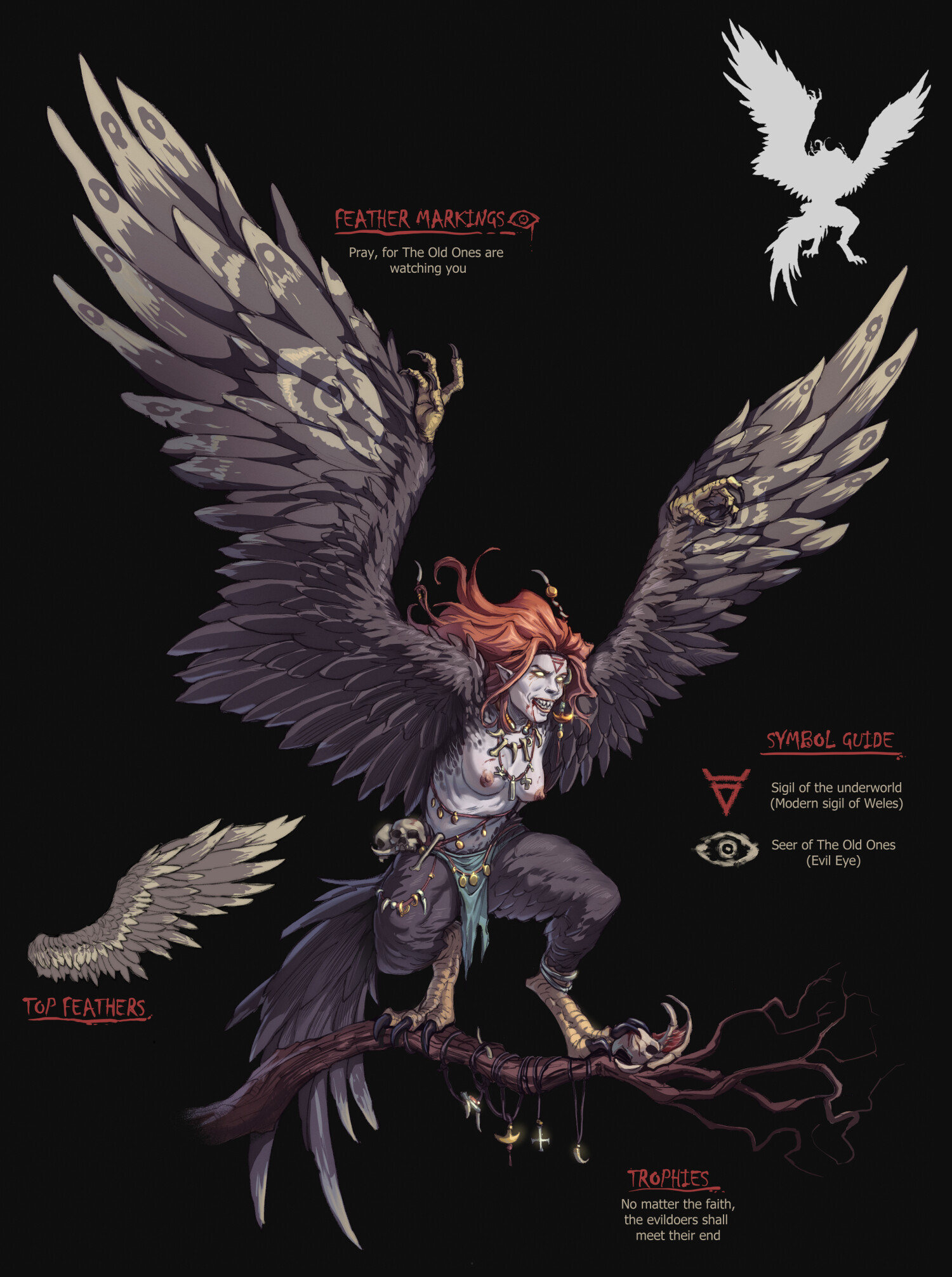 Artstation Harpy Lancer Daniel Bae Character Concept - vrogue.co