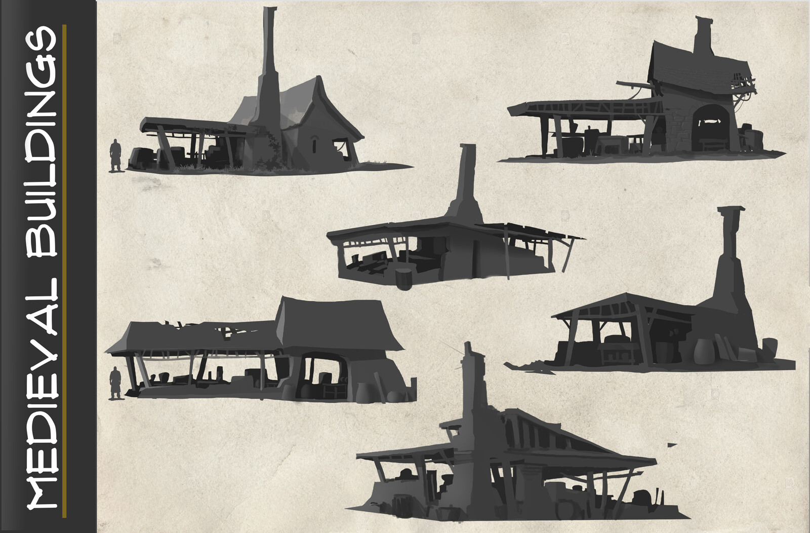 paul mccormack - medieval work sheds