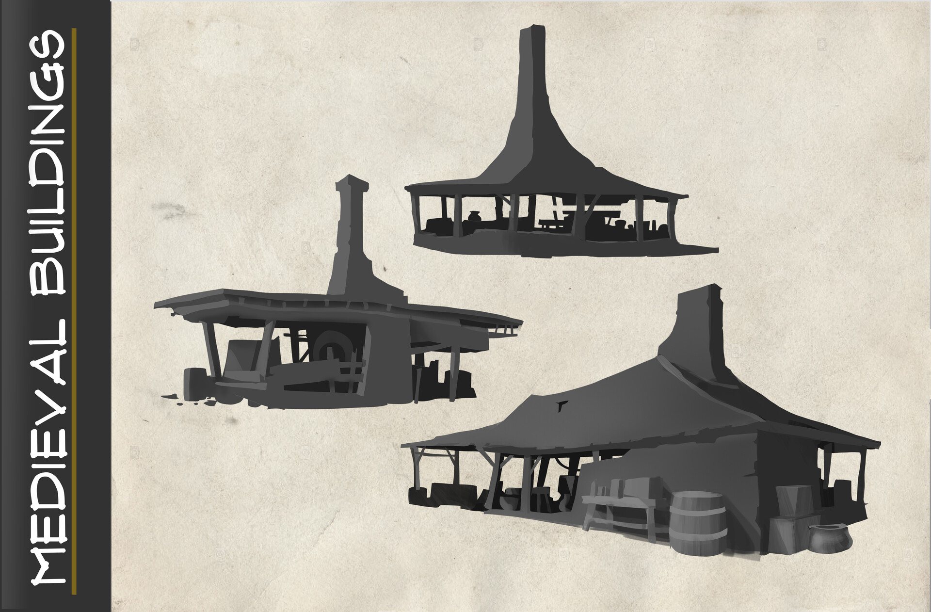 paul mccormack - medieval work sheds