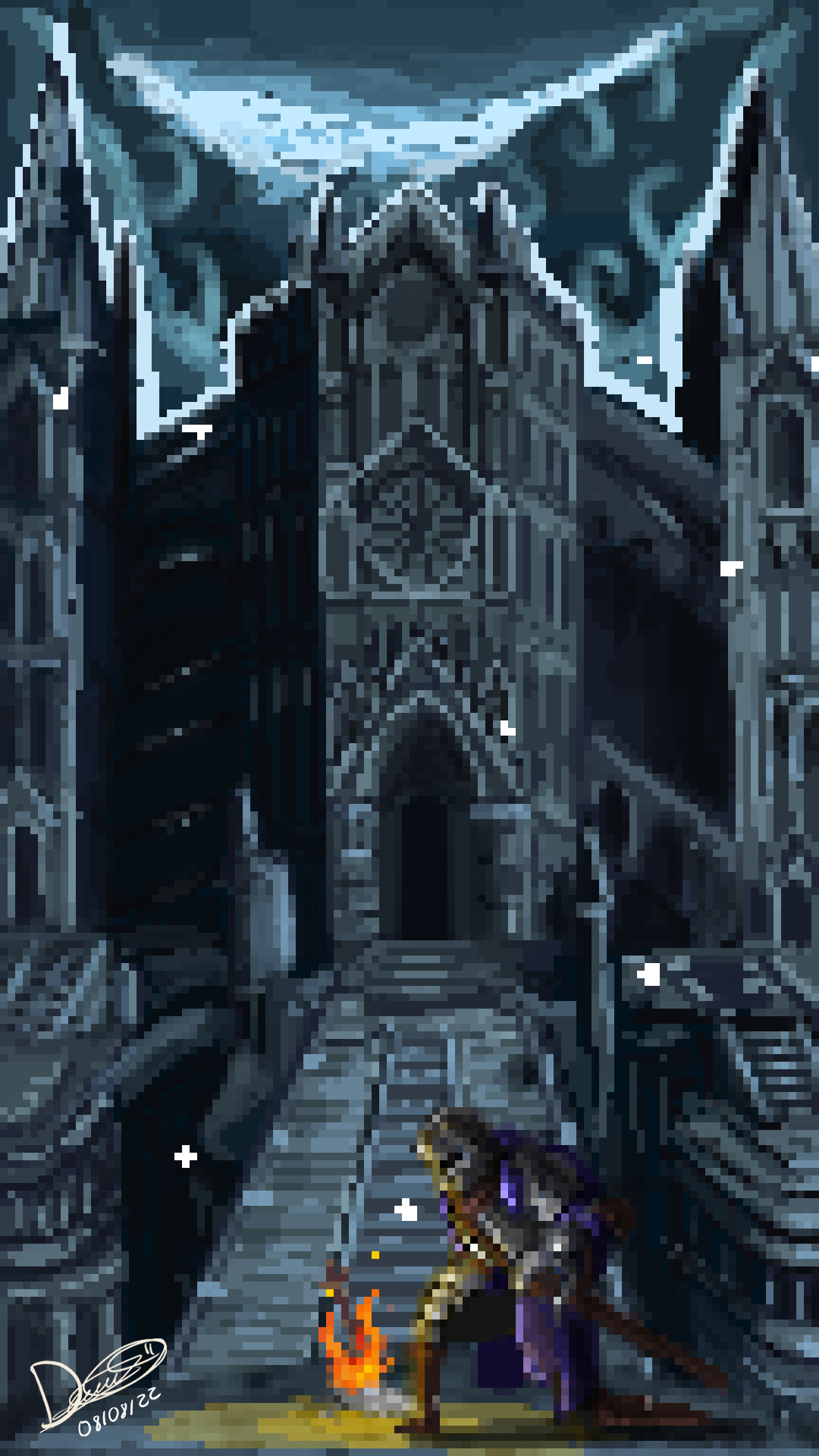 ArtStation - dark souls pixel fanart