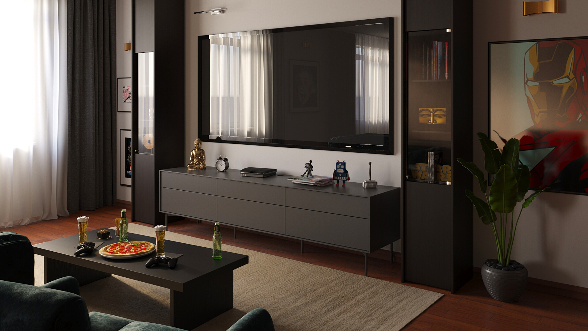 ArtStation - Marvel room