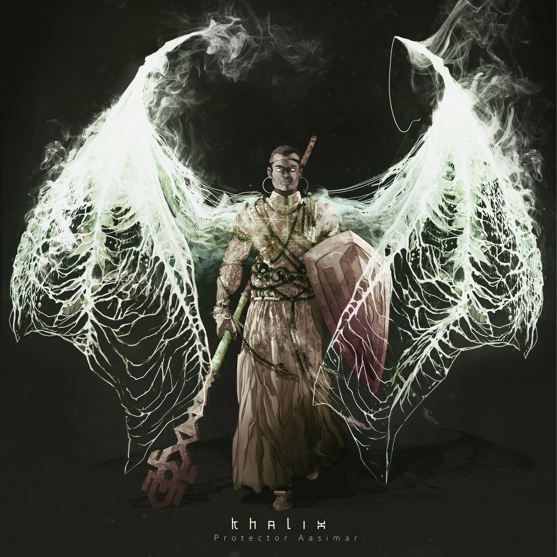 ArtStation - Khalix (Protector Aasimar)
