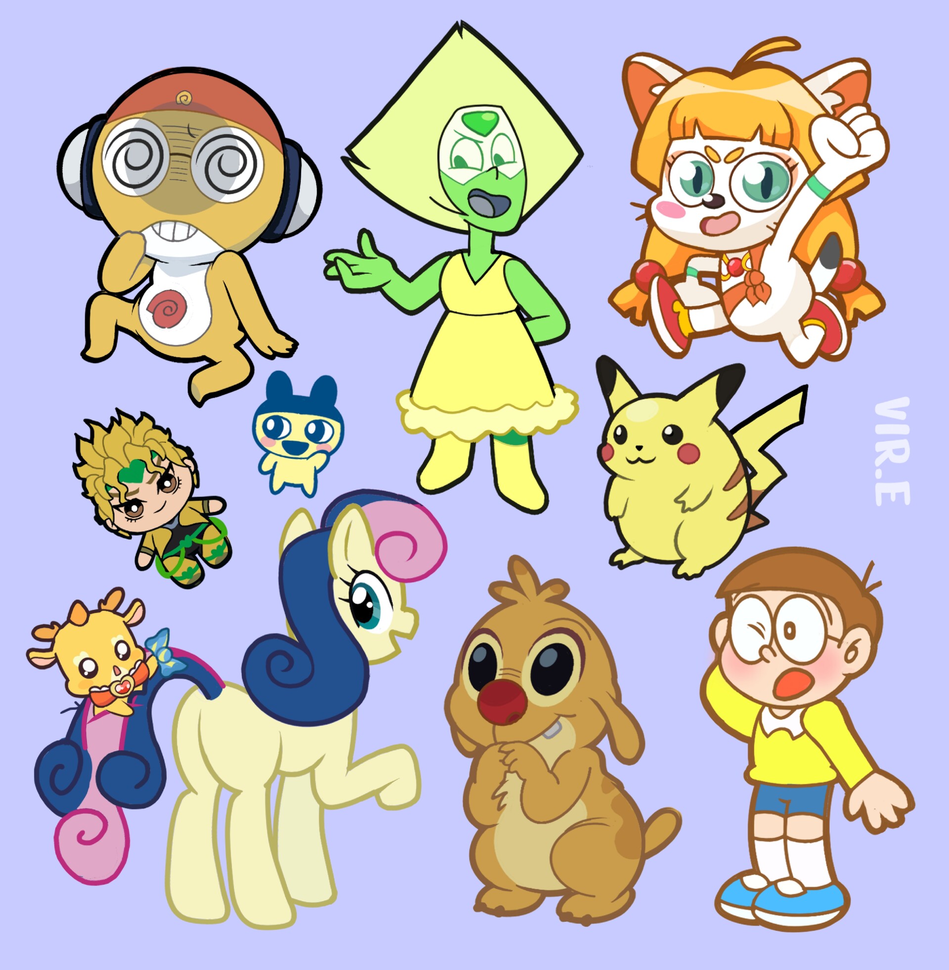 ArtStation - Personajes amarillos