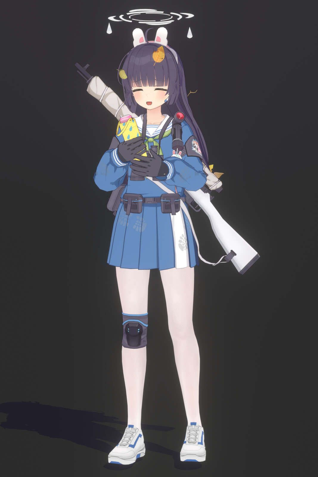 MOMO_RUI - [Blue Archieve ]Miyu 3D Work