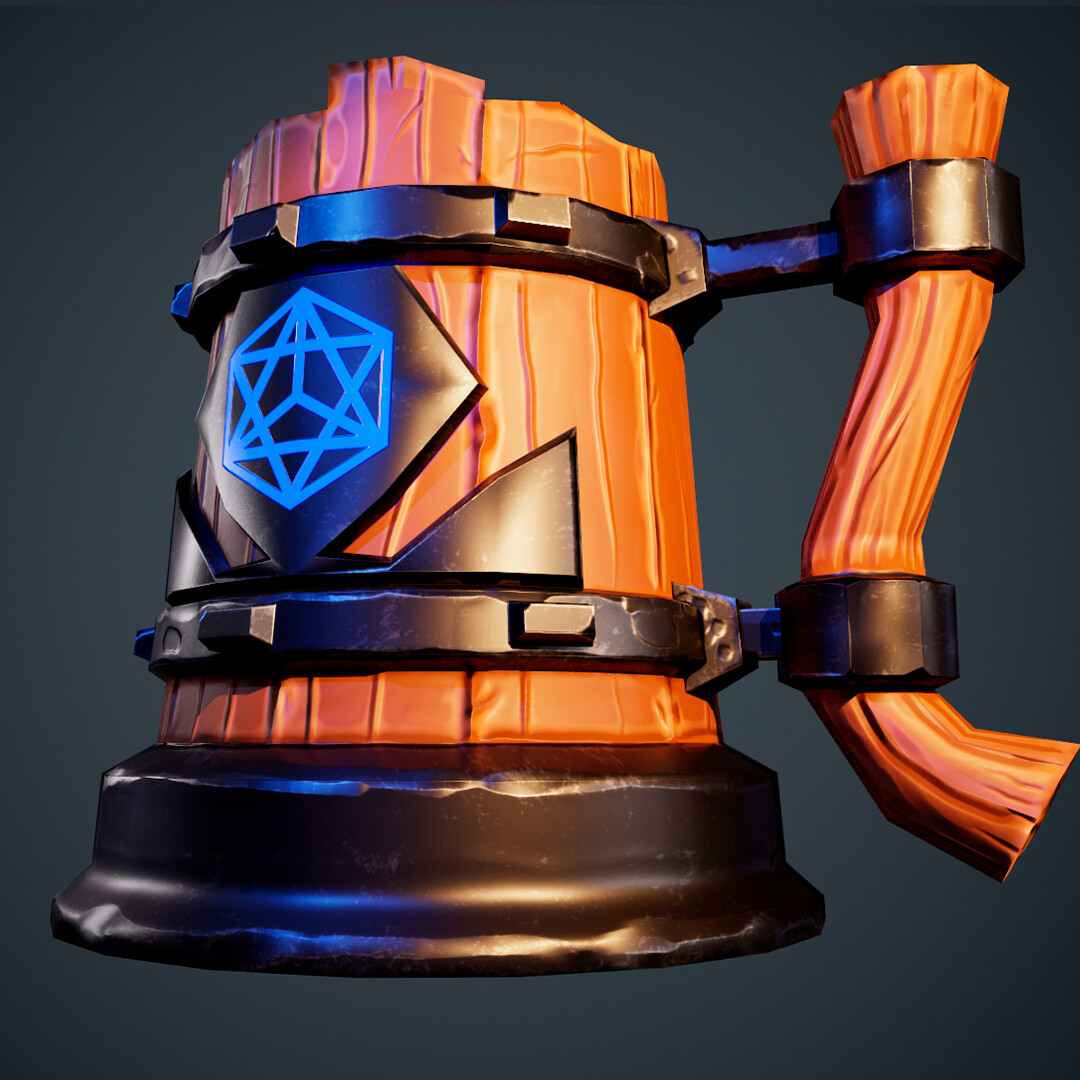 ArtStation - Tarro estilizado