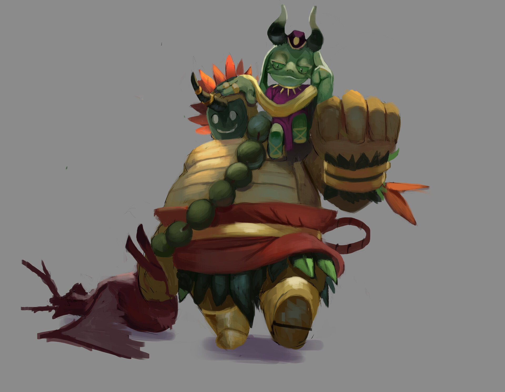 ArtStation - Enduri and Sul characters