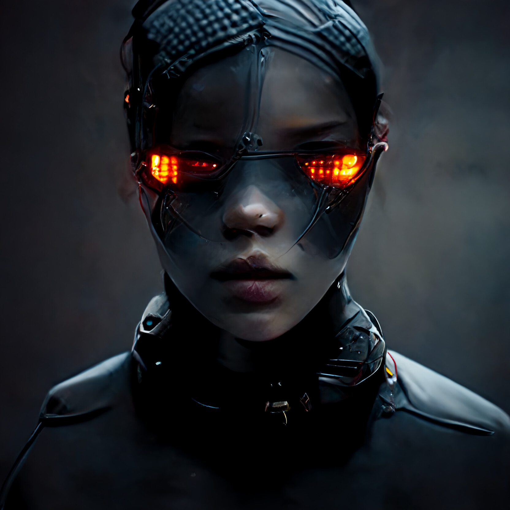 ArtStation - Carbon Hacks - Cybernetic Black Ops Hacking Squad #1