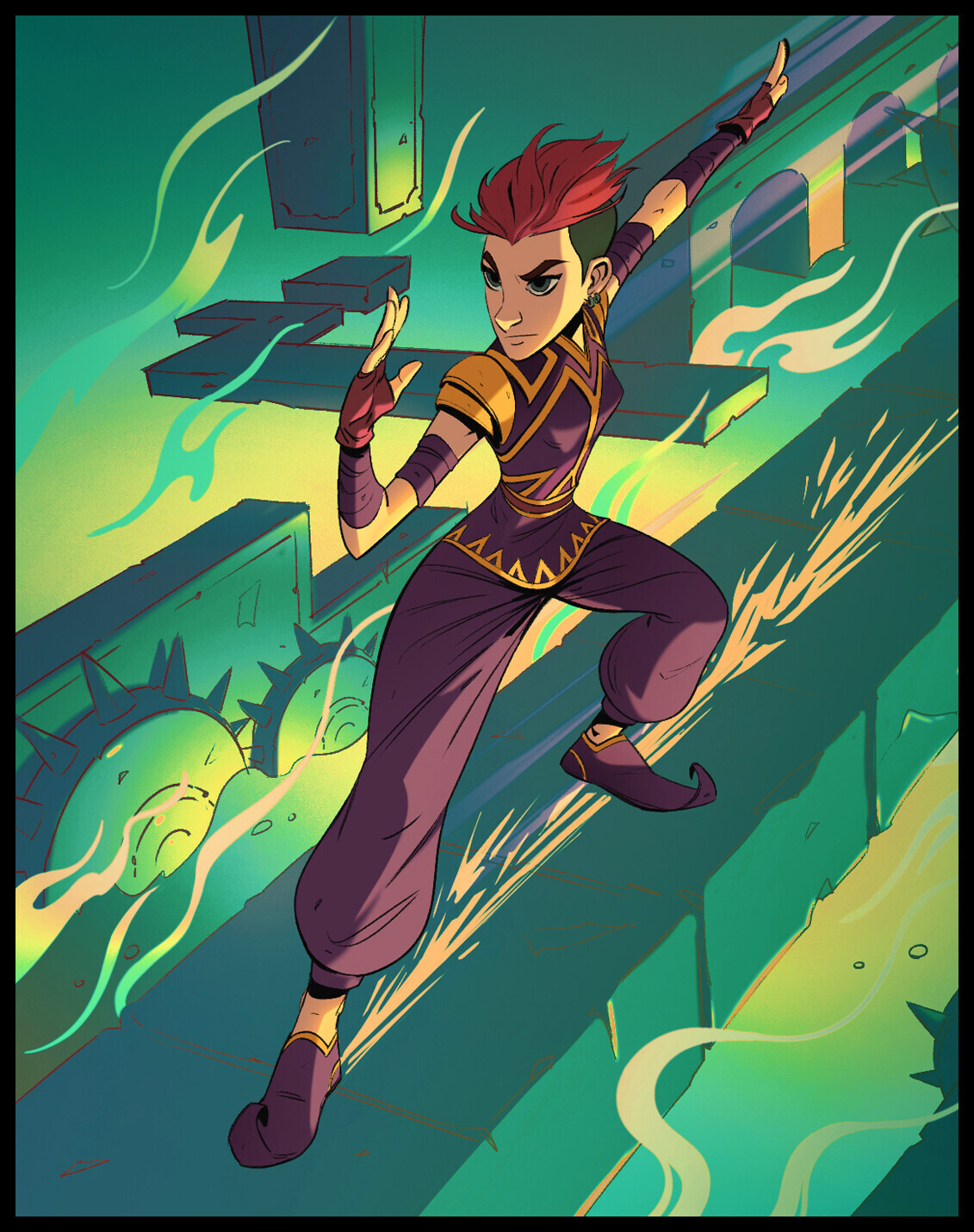 Rohan Baikar - Illustration made for motion comics.