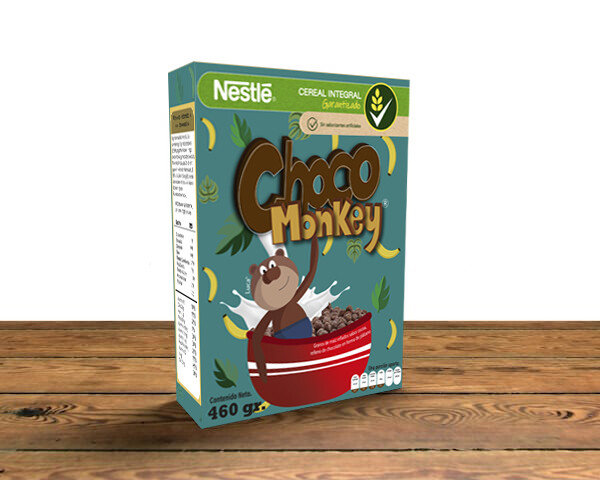 ArtStation - Cereal Box "Choco Monkey"