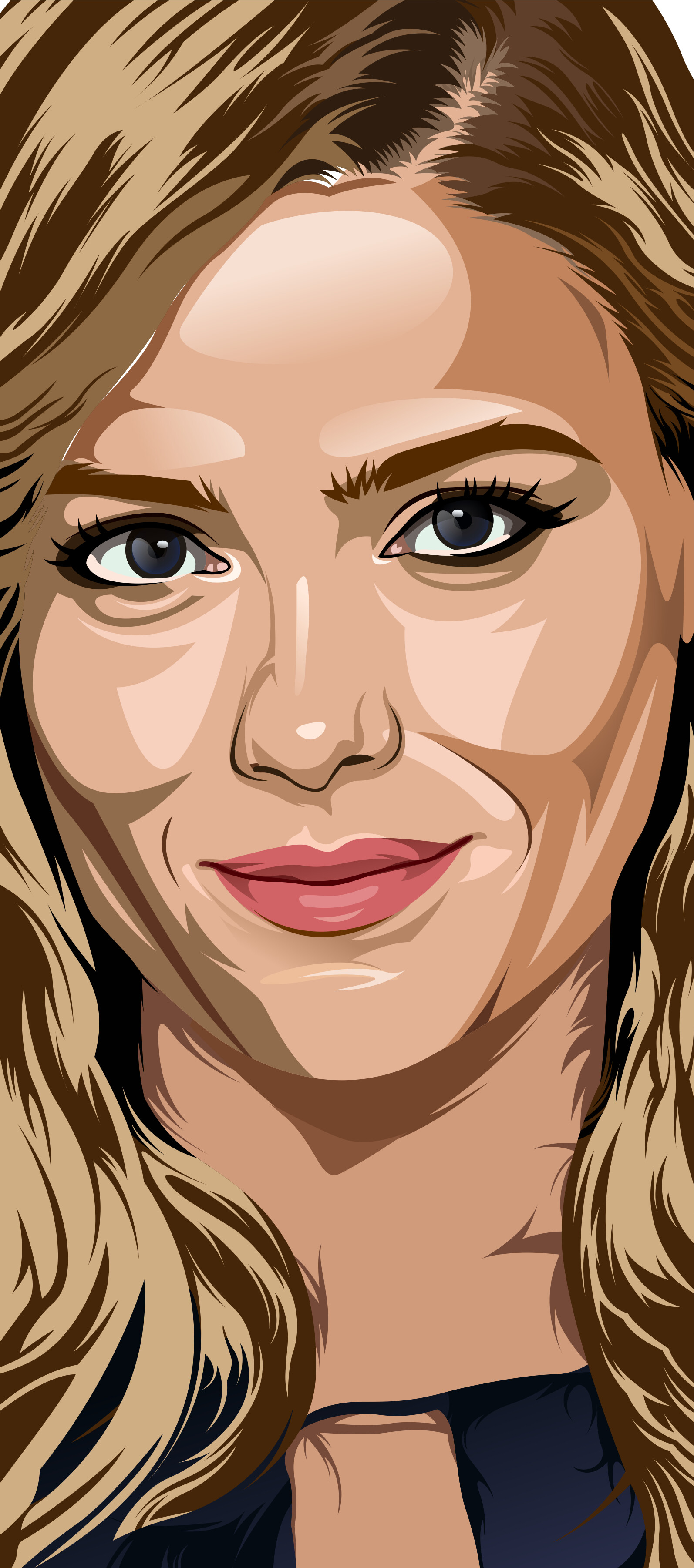 ArtStation - Vector portrait II