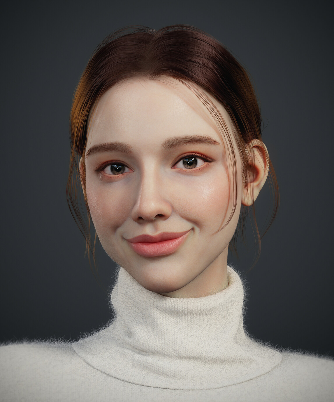 ArtStation - 3D character model---Lovely girl