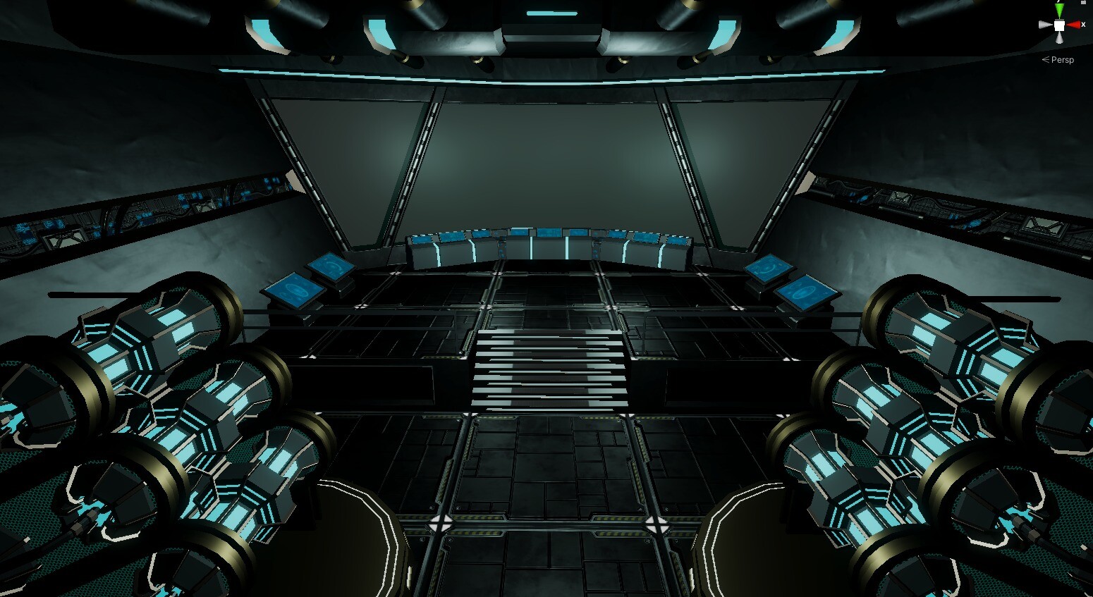 ArtStation - Sci-Fi Navigation Room