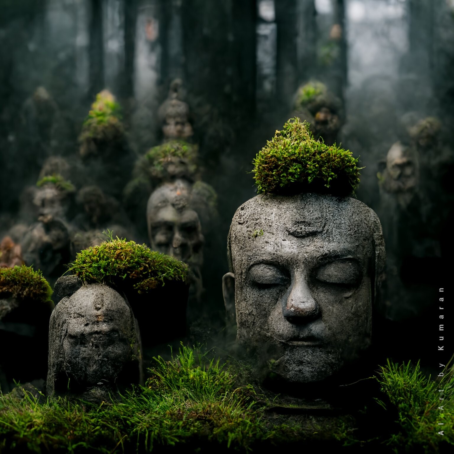 ArtStation - Forest Buddha