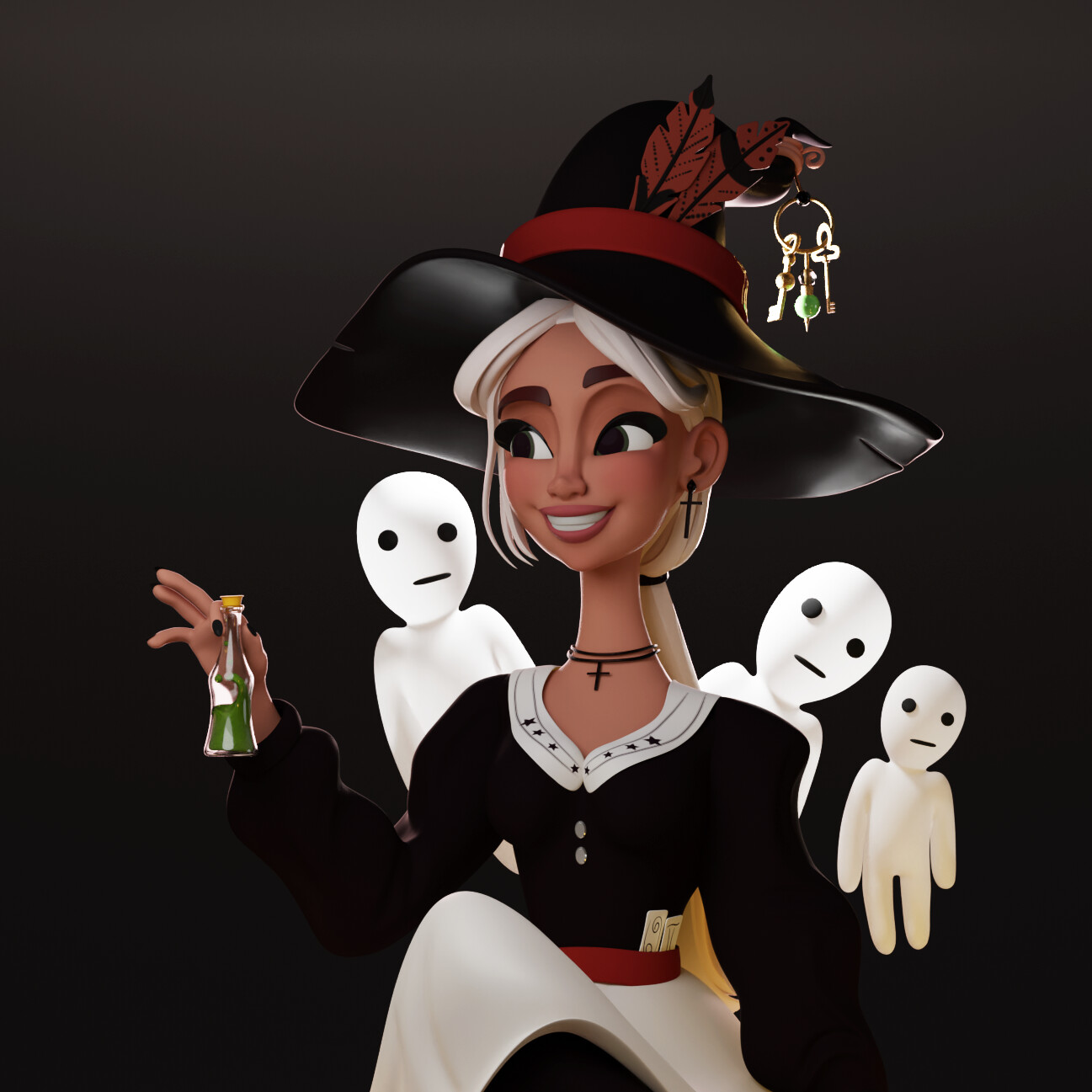 ArtStation - An Apprentice Witch