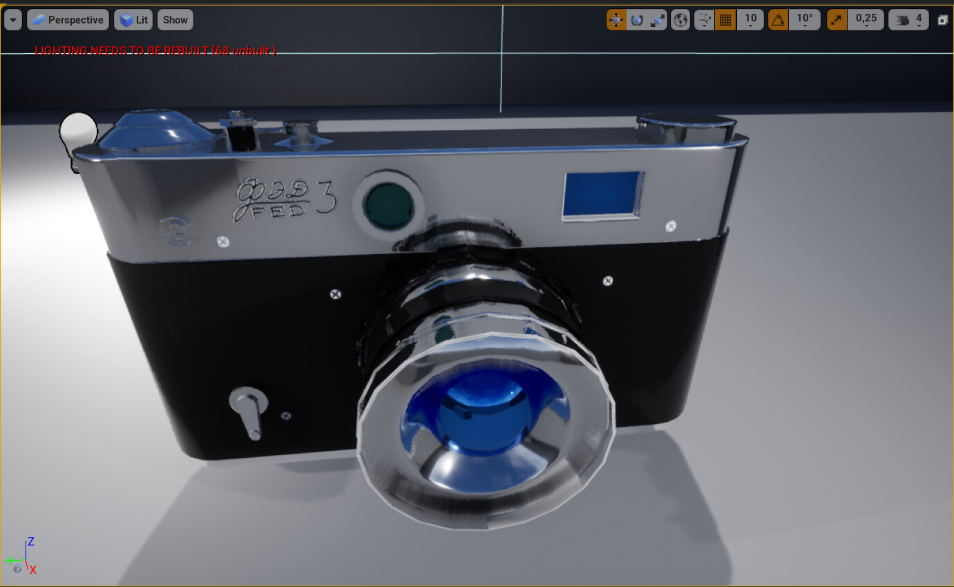 ArtStation - Fed 3 camera 3d model
