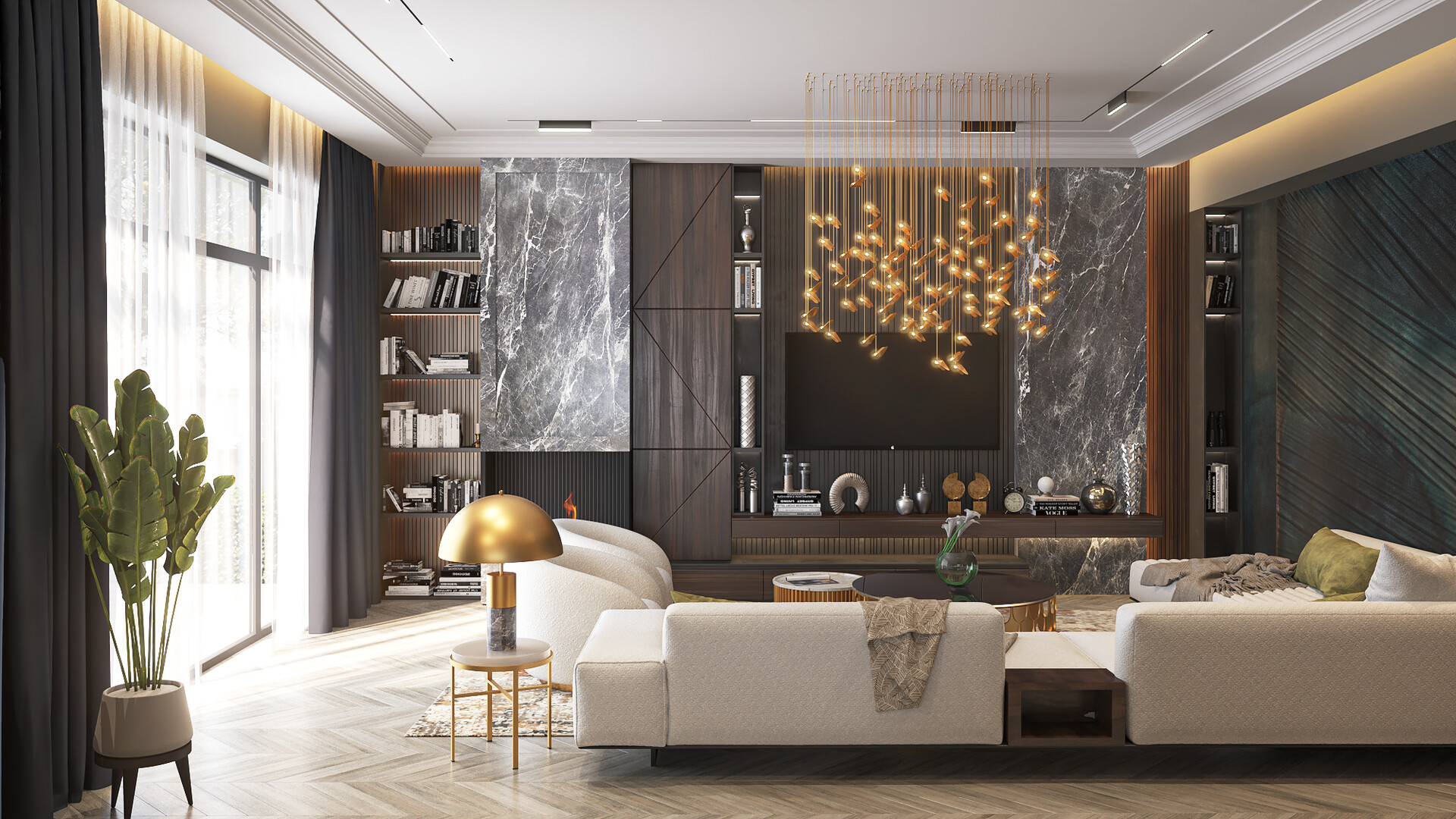 ArtStation - PRIVATE VILA ON LISI LAKE