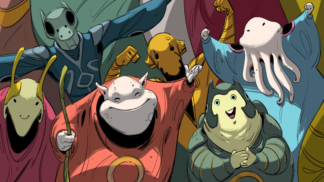 Rohan Baikar - Illustrations made for motion comics.