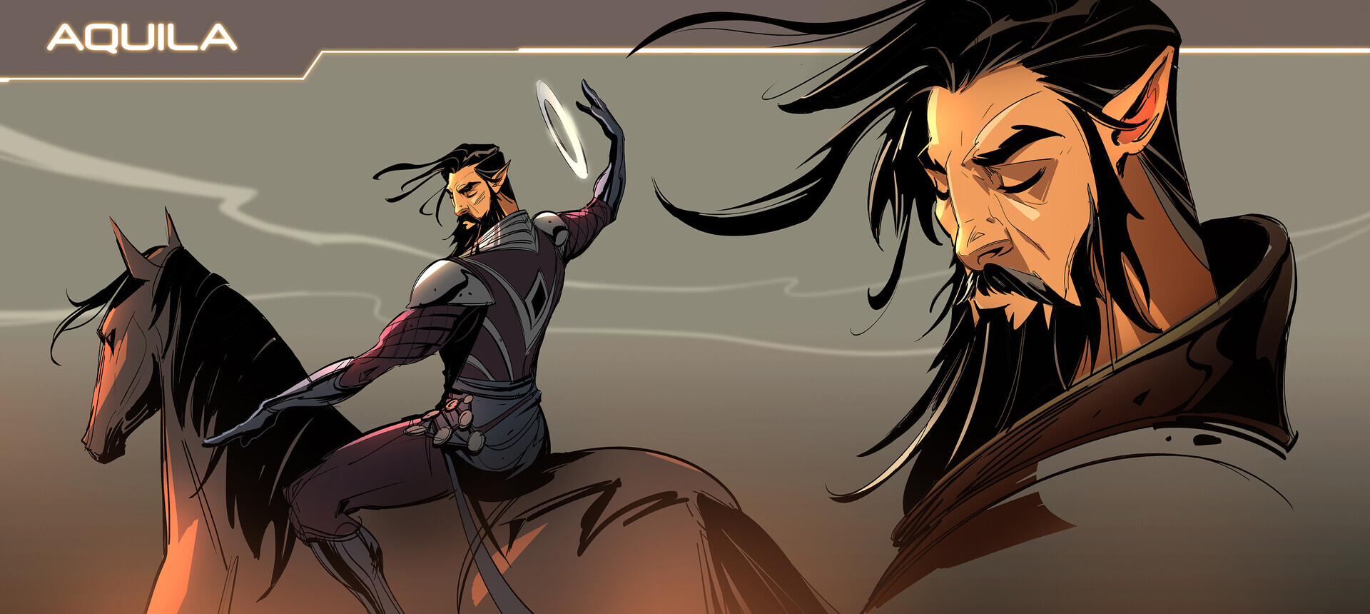 Rohan Baikar - Illustration made for motion comics.