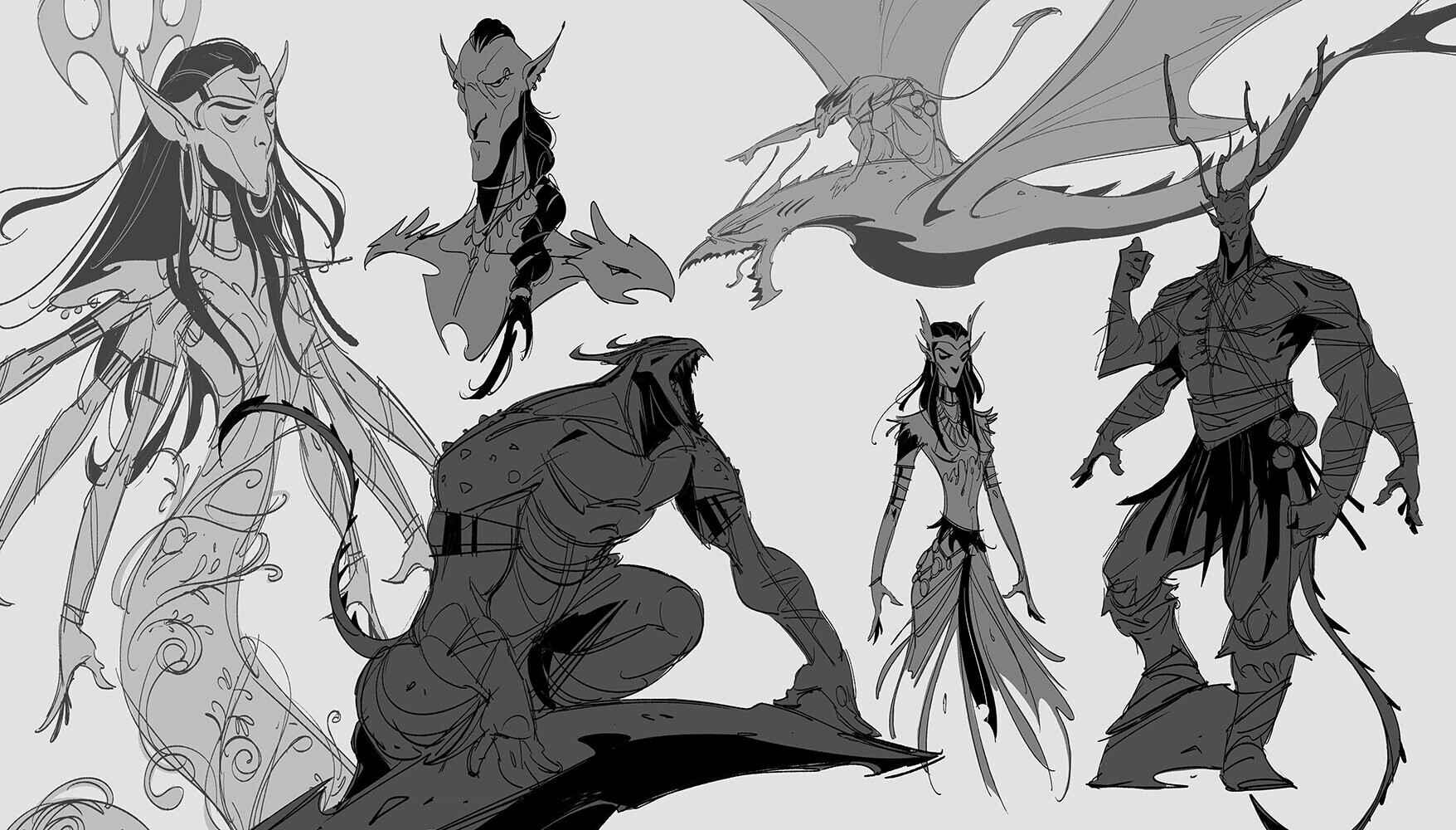 Rohan Baikar - Illustration made for motion comics.