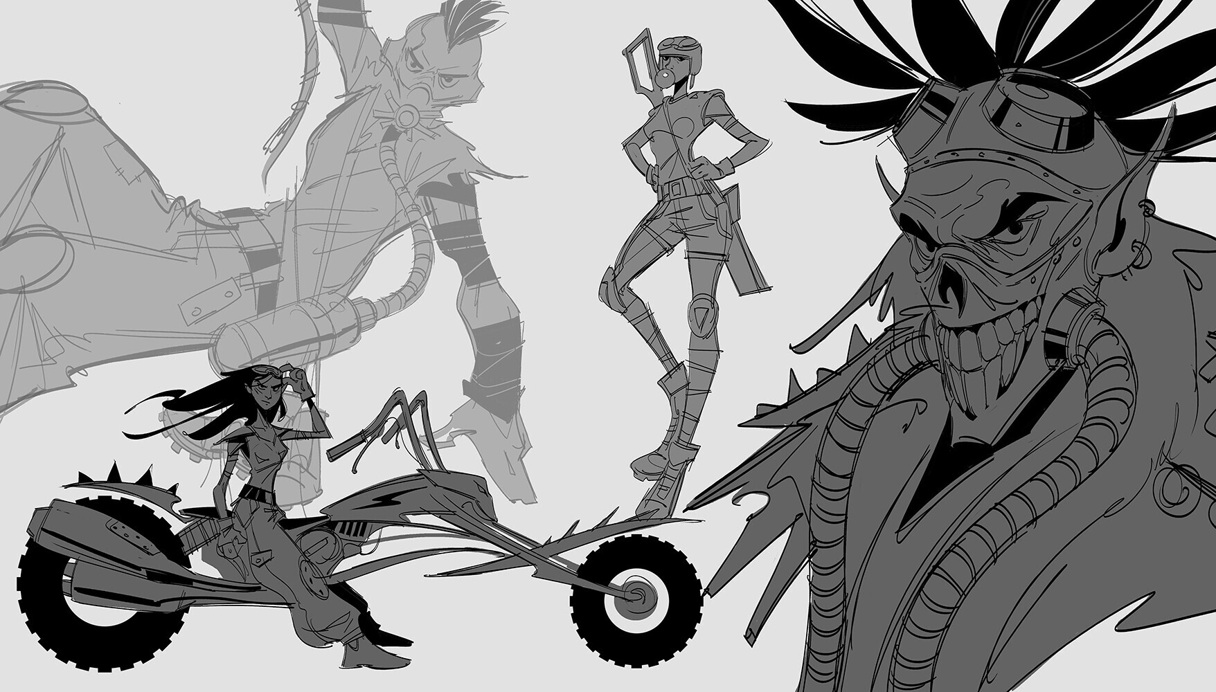 Rohan Baikar - Illustration made for motion comics.