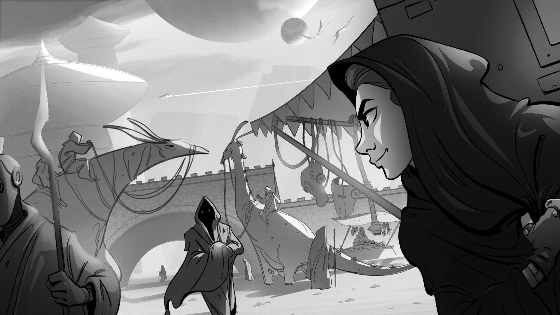 Rohan Baikar - Illustration made for motion comics.