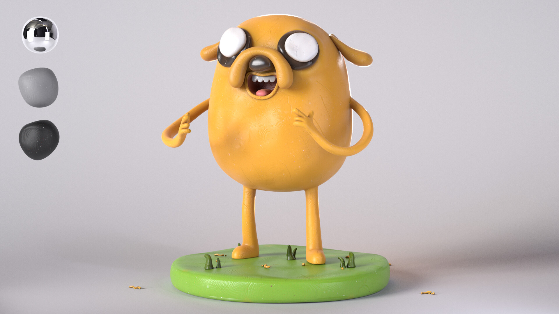 Jake The Dog Head