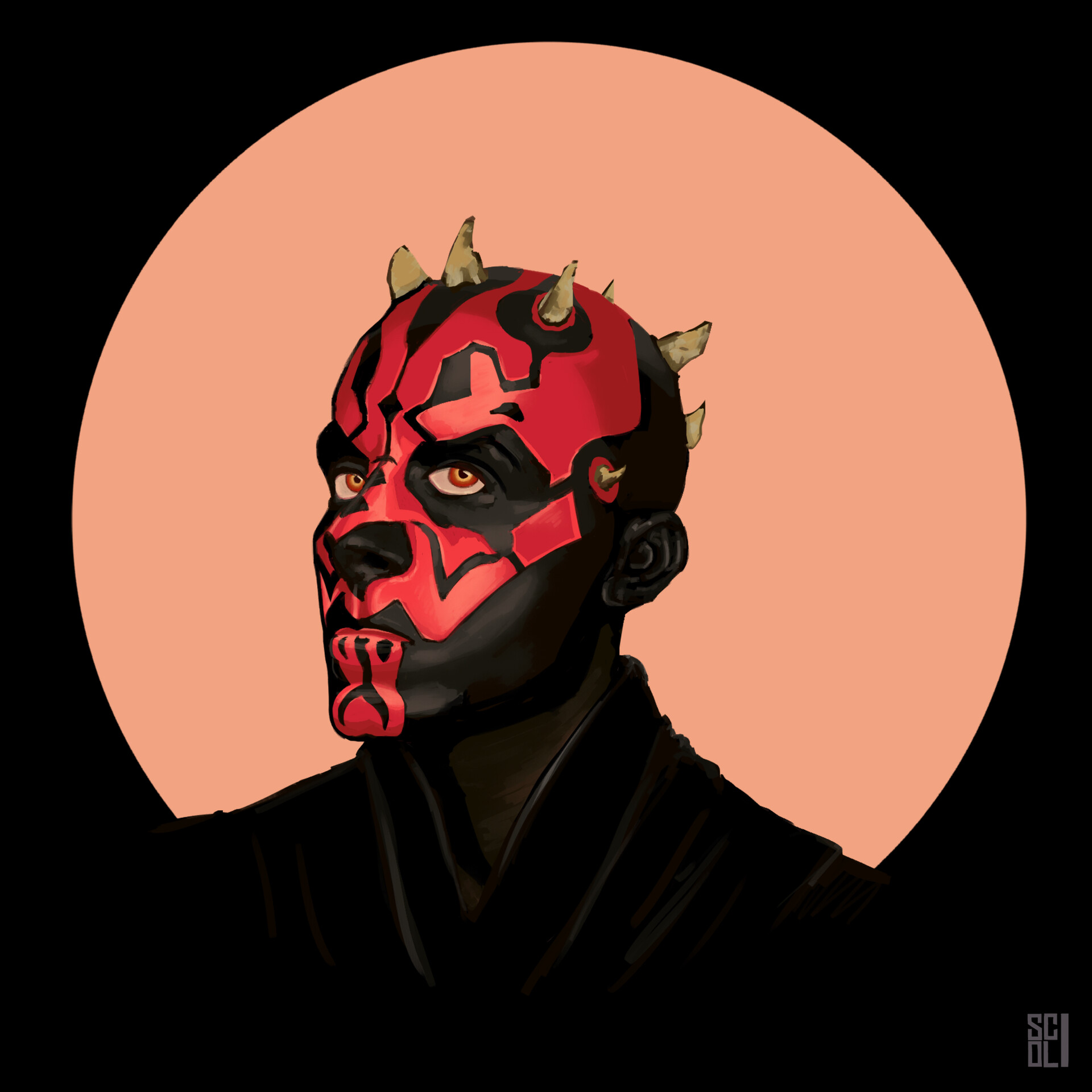 ArtStation - Darth Maul Fanart