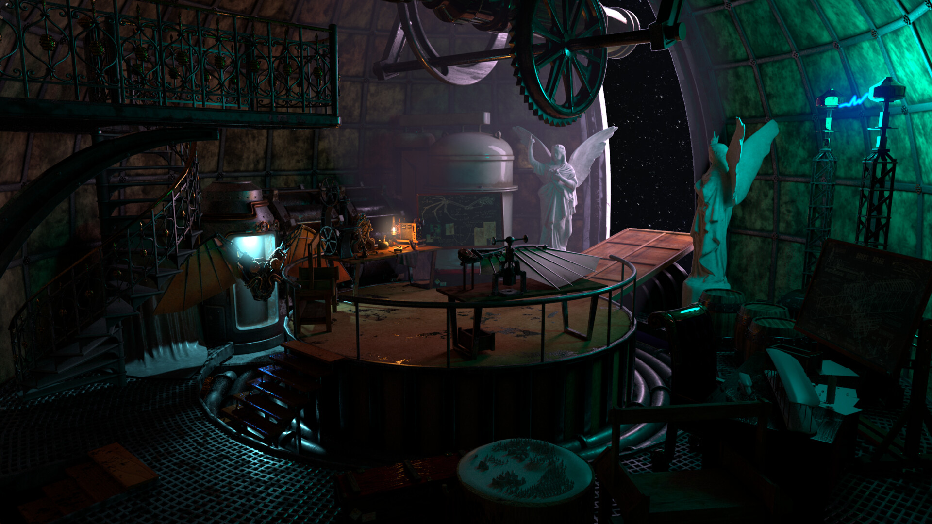 Pablo Palomo - Steampunk Room