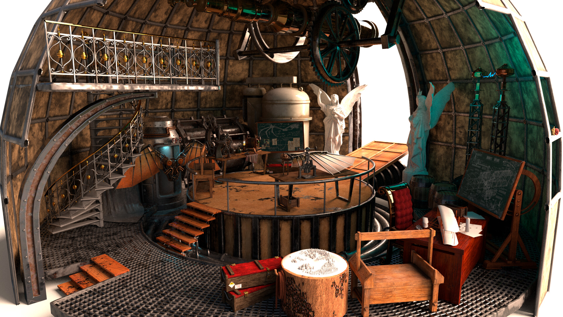 Pablo Palomo - Steampunk Room