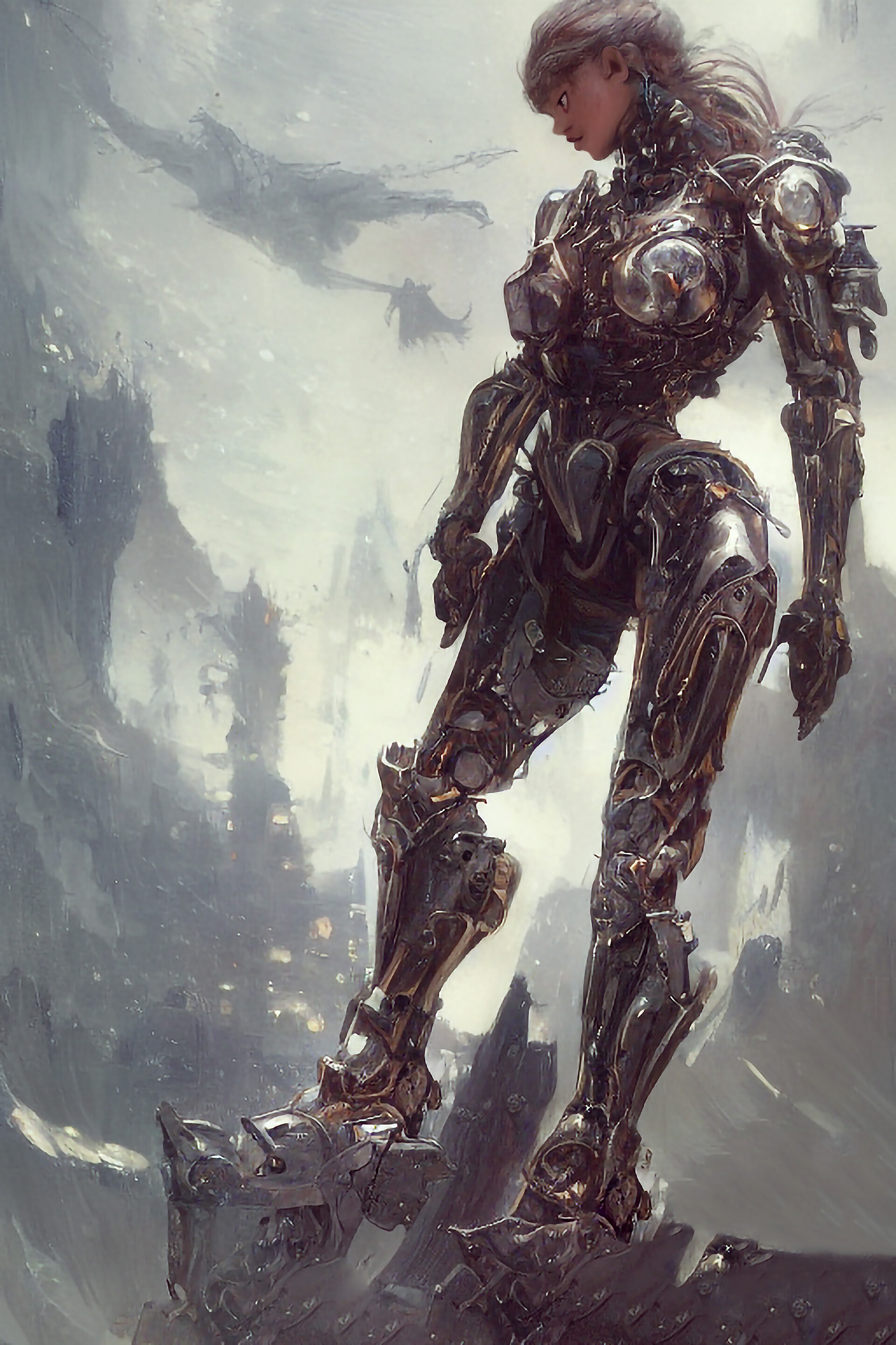 ArtStation - metal walkyries