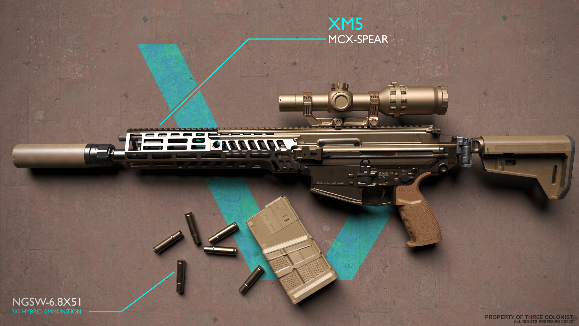 THREE COLONIST - XM5