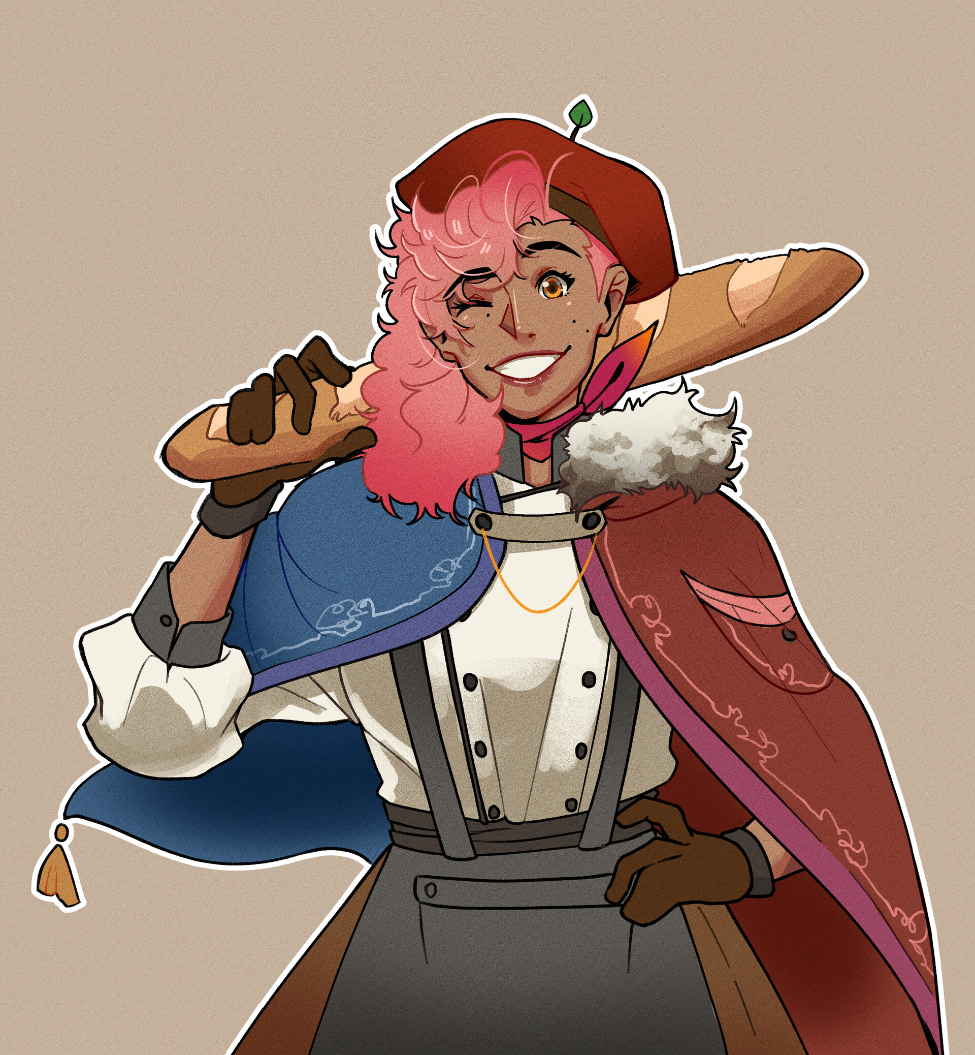 ArtStation - [DnD Character] B'ah Guette (Rye)