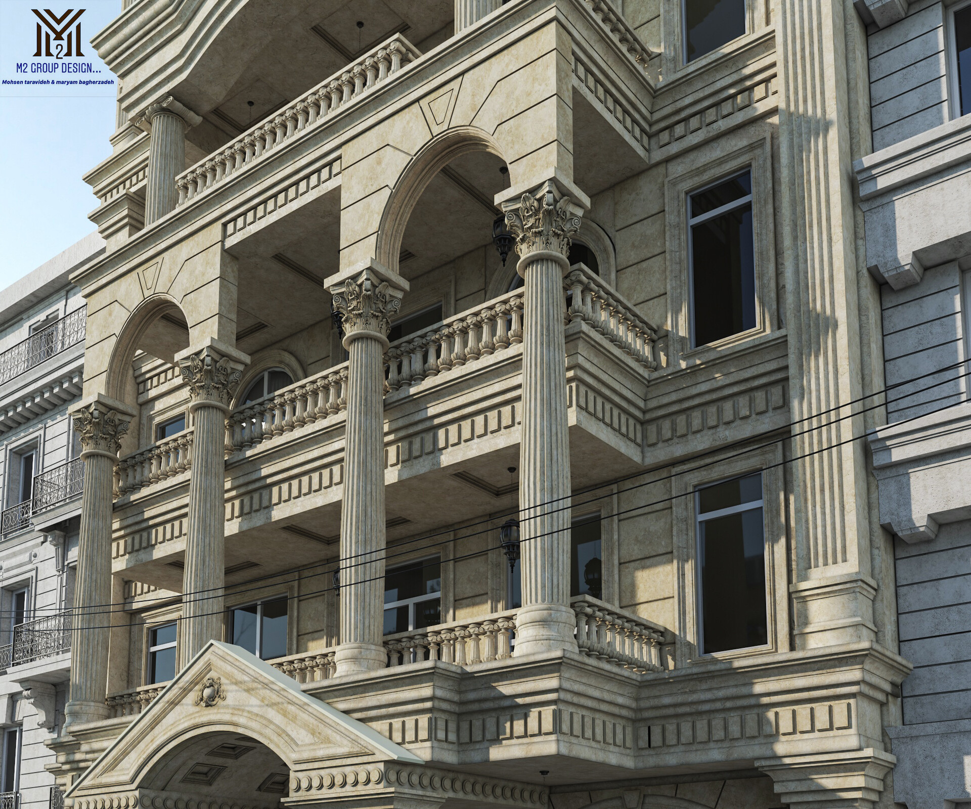 ArtStation - classic facade