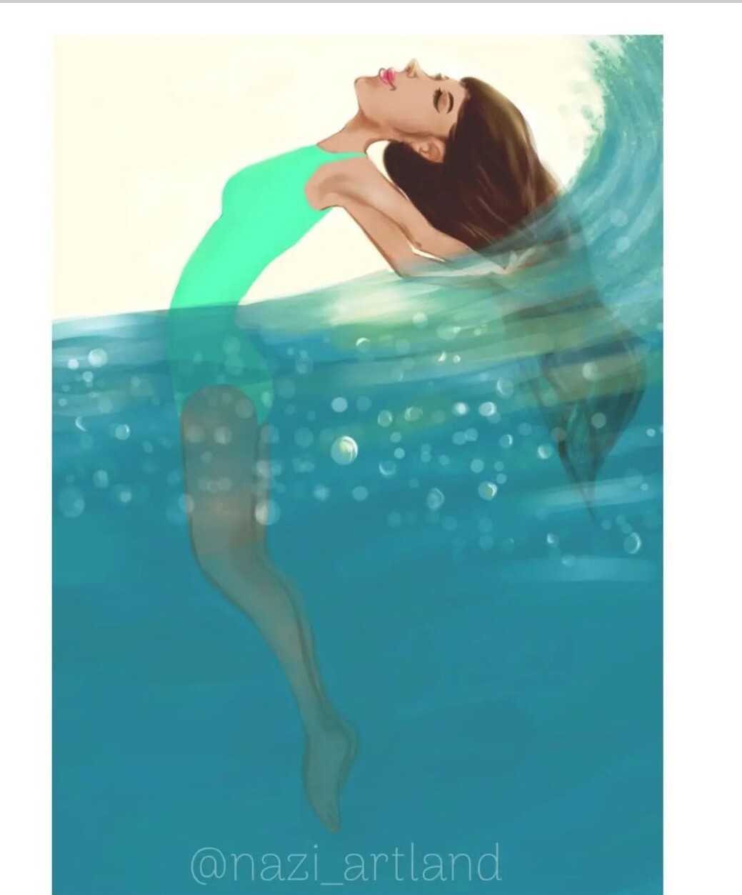 ArtStation - Dancing in waves