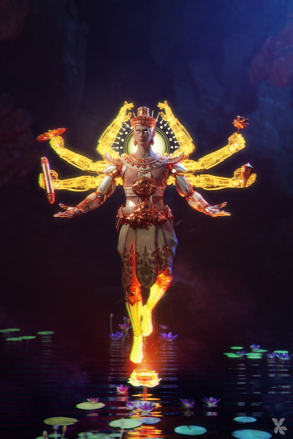 ArtStation - G-DEVITH 3D Character