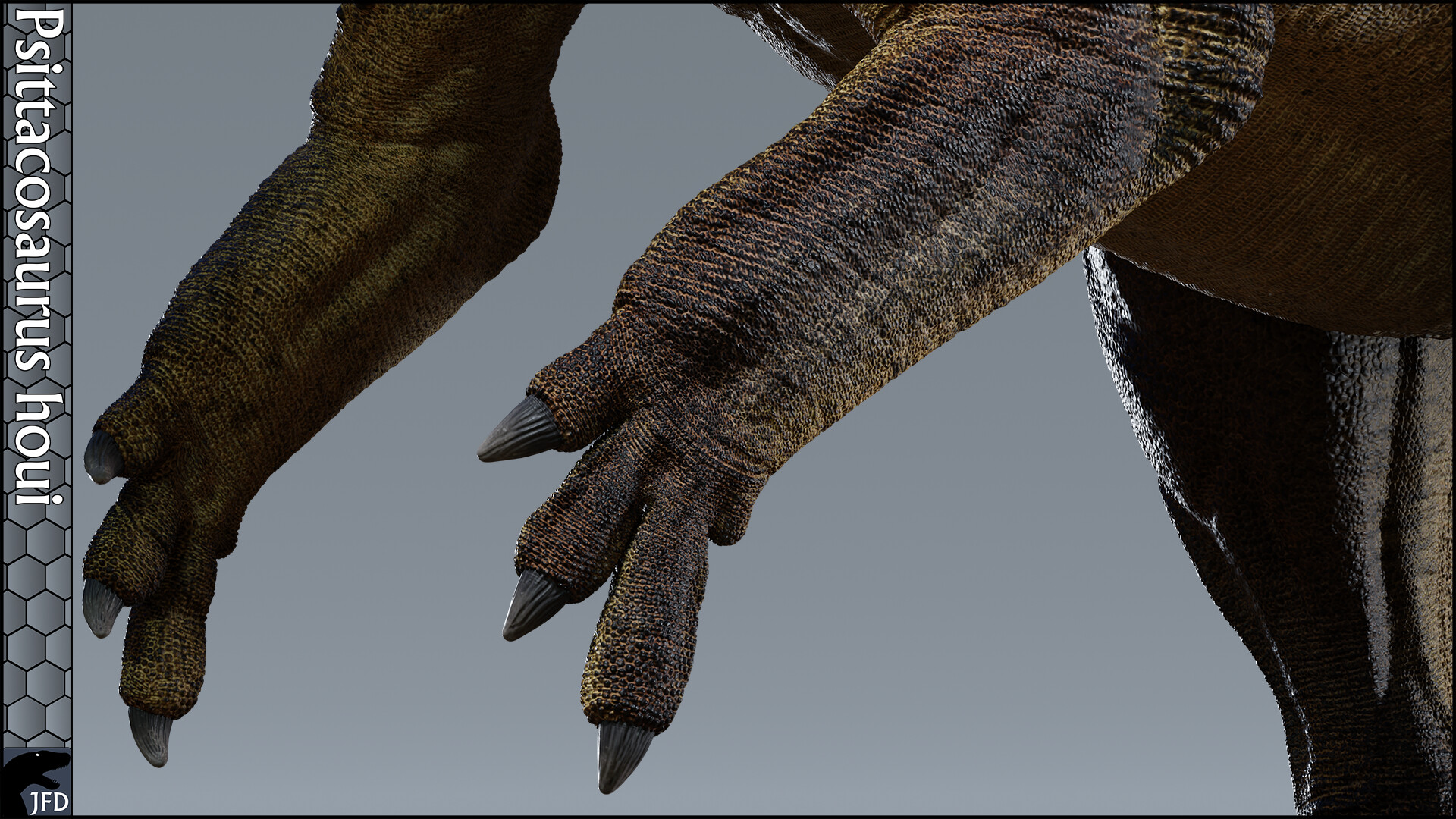 Jagged Fang Designs - Psittacosaurus houi