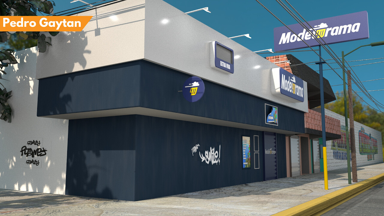 ArtStation - practice render with reference