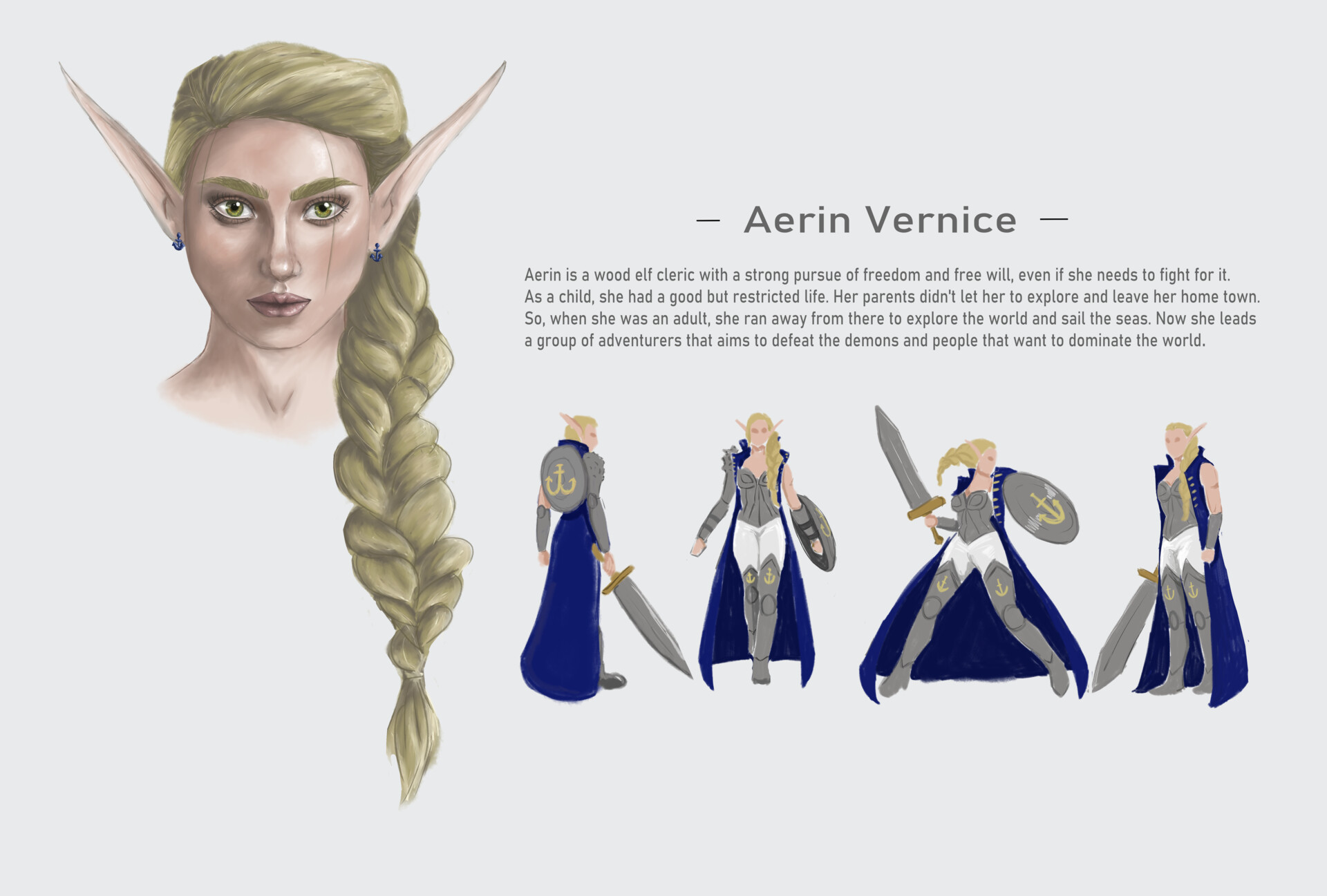 ArtStation - Aerin - Character exploration