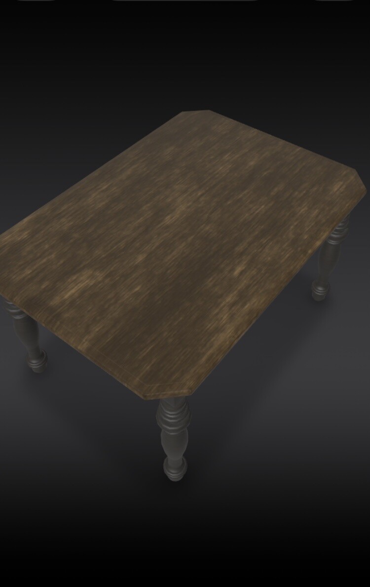 ArtStation - DINING TABLE