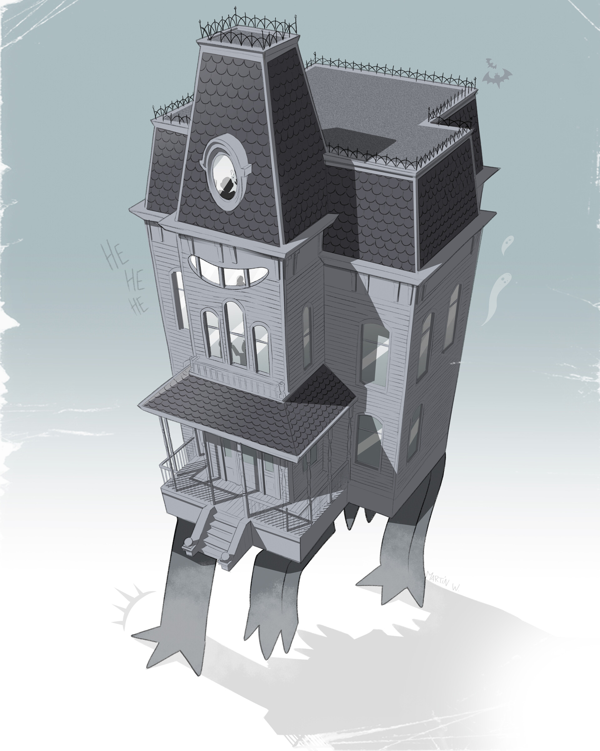 ArtStation - Walking house