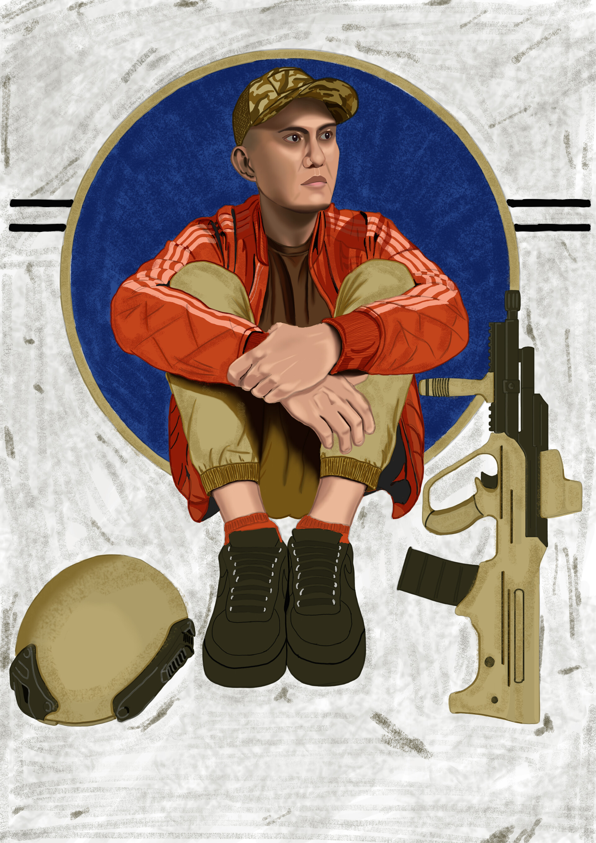 ArtStation - Self Portrait With J.C Leyendecker Master Painting Study ...