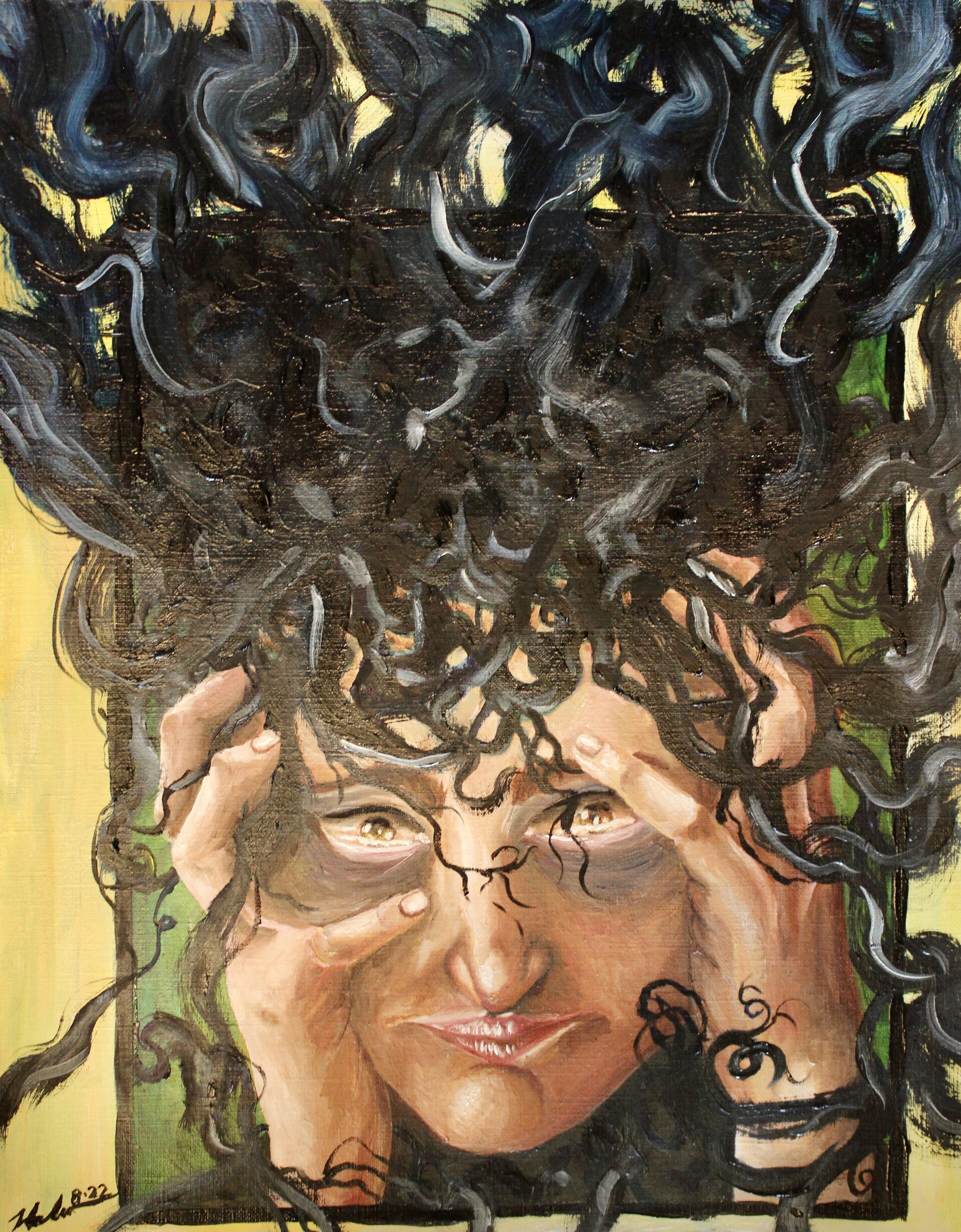 ArtStation - When Depression Escapes