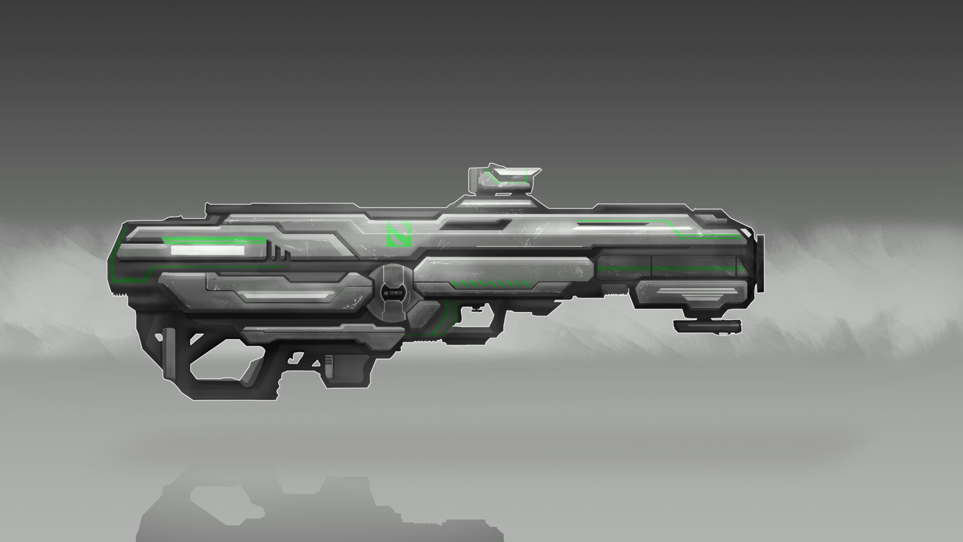 ArtStation - Concept weapon sci fi