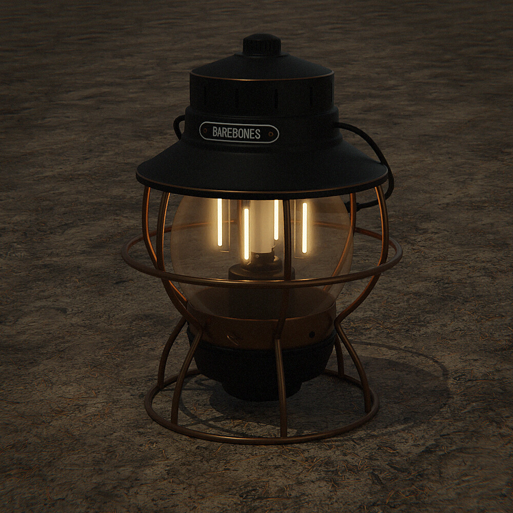 ArtStation - BAREBONES Rail Road Lantern
